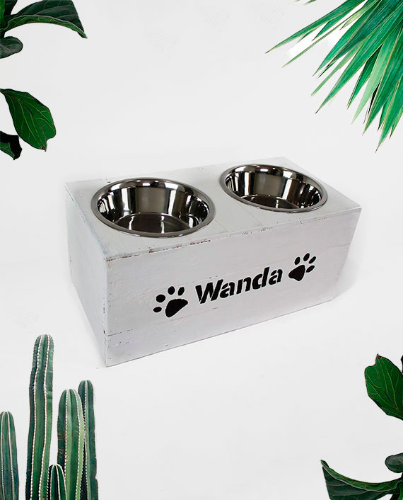 Comederos para perros personalizados y artesanales | Happy Swallow